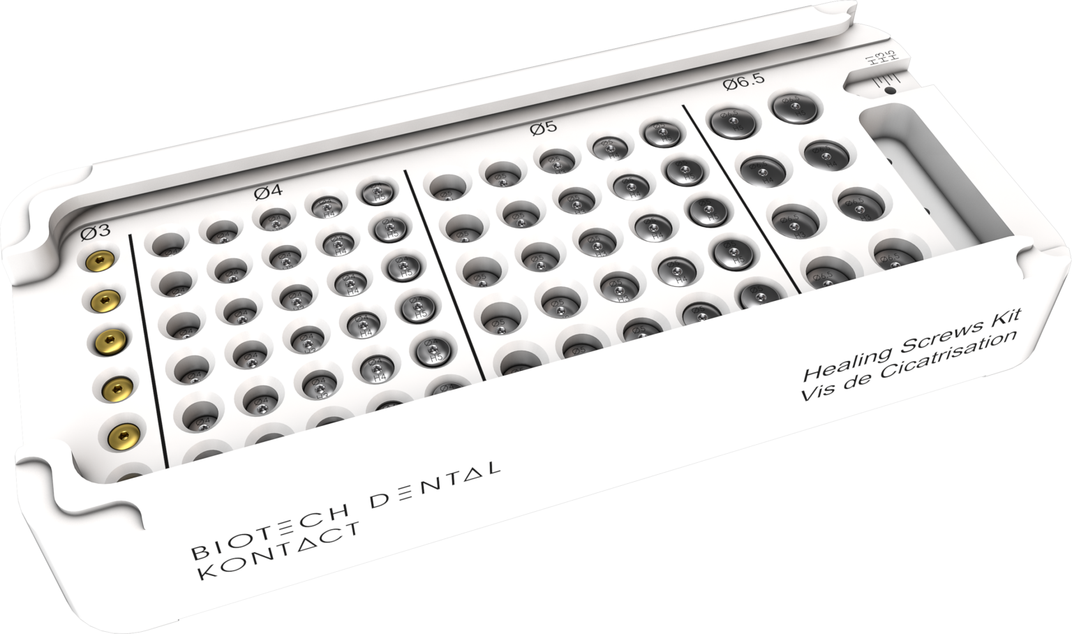 Healing screw kit - Biotech Dental